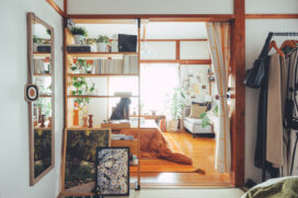 和室を楽しみ、DIYで愛着の湧く住まいづくり。2DK・32㎡の一人暮らしインテリア | goodroom journal